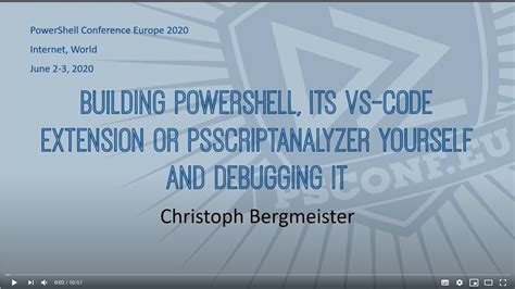 Building Powershell Its Vs Code Extension And Debugging It Christoph