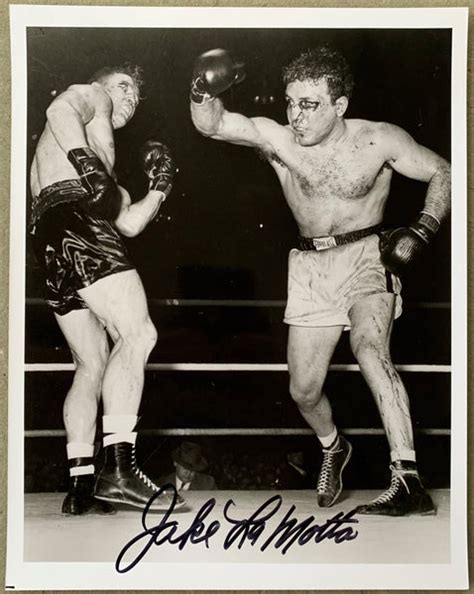 Lamotta Jake Signed Photo Vikki Lamotta Collection Jo Sports Inc