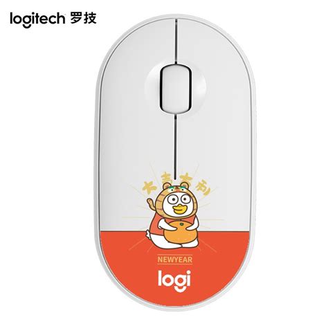 罗技（logitech） Pebble 鹅卵石轻薄鼠标 无线蓝牙鼠标静音 时尚对称便携鼠标 少女馆 小刘鸭【大吉大利】 京东商城【降价监控