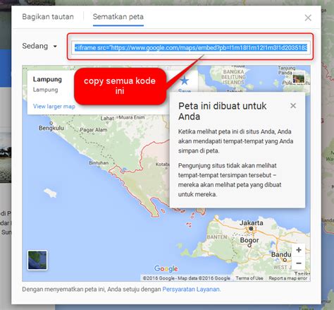 Cara Menampilkan Google Maps Diblog