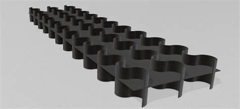 The General Geometry For Wave Fins Attached To Both Side Of Absorber