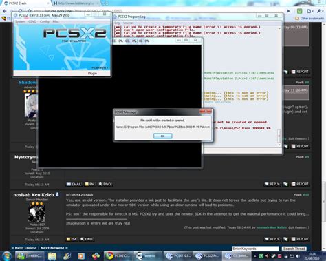 PCSX2 Crash