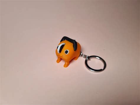 Pochita Keychain By Big Simi Makerworld Download Free 3d Models