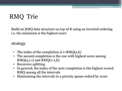 ppt space efficient data structures for top k completion powerpoint
