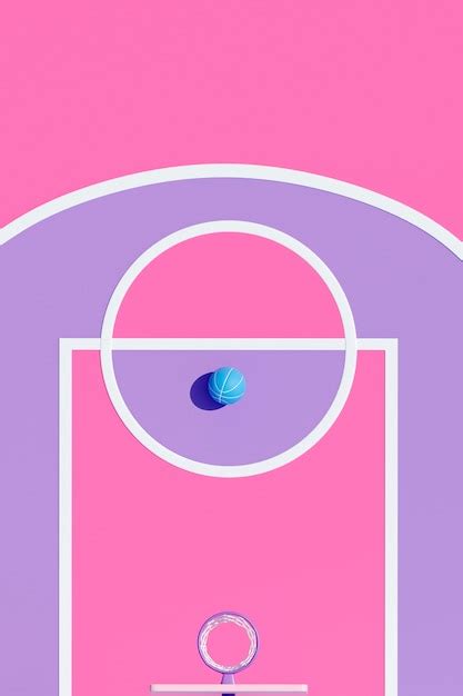 농구 스포츠를 위한 3d 구성 무료 사진