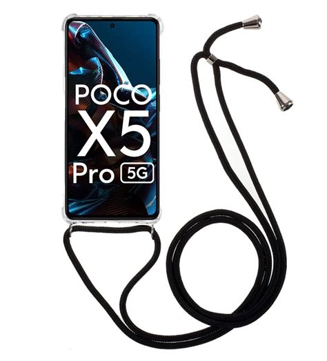 Capa Xiaomi Poco X Pro G Proof Air Com Cord O Preto