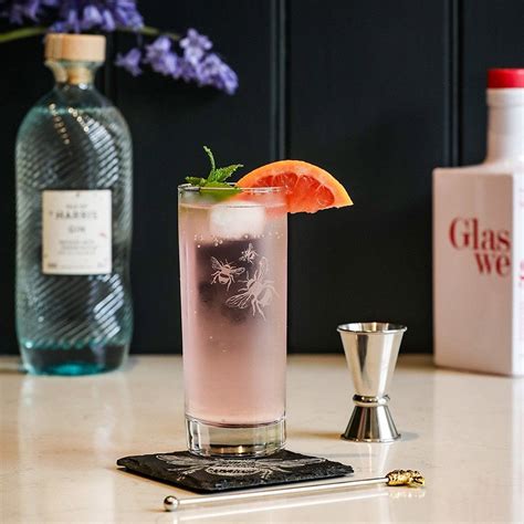 Selbrae House Highball Drinks Set Bee David Shuttle Ltd