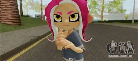 Octoling Girl Pink Splatoon Para Gta San Andreas Octoling Girl Pink Splatoon Para Gta San Andreas