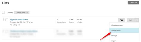Signup Form How To Add Mailchimp Popup Subscription Form In Wordpress