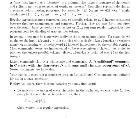 2 A Lezer Also Known As A Tokenizer Is A Program