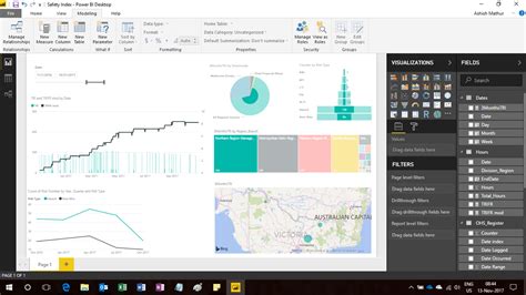 cumulative running total working with filters microsoft fabric