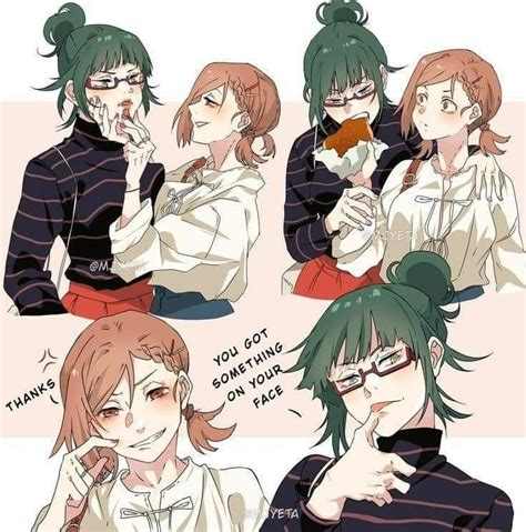Maki X Nobara Fanart Maki Nobara Fanarts