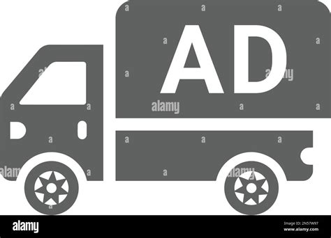 Road Car Ad Icon Simple Editable Vector Eps File Stock Vector Image And Art Alamy