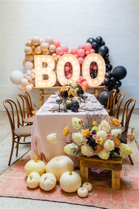 A Beautiful Blush Boo Bash For The Babes Beijos Events
