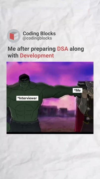 Who Else Can Relate Dsa And Web Development Coding Blocks Code