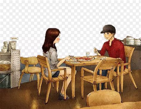 手绘情侣png图片素材下载 图片编号ypvapexy 免抠素材网