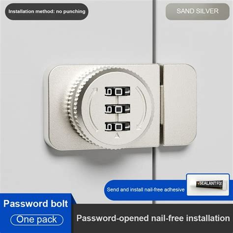 Cabinet Password Locks 3 Digital Combination Password Lock Display