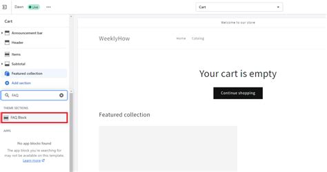 how to add and customize a shopify faq section in minutes ecomposer