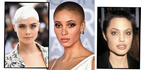 Angelina Jolie Buzz Cut