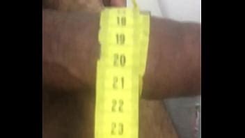 MEDIR MI MACRO PENE LA CINTA ESTÁ TODA ROTA VOY A HACER OTROS VIDEOS CINTA BIEN PERO LES DEJO