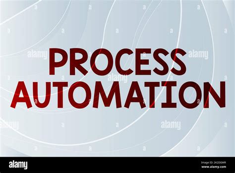 Text Caption Presenting Process Automation Business Showcase Transformation Streamlined Robotic