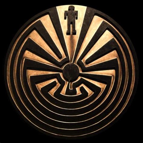 Man In The Maze Symbol In Tohono Oodham Culture Man In The Maze