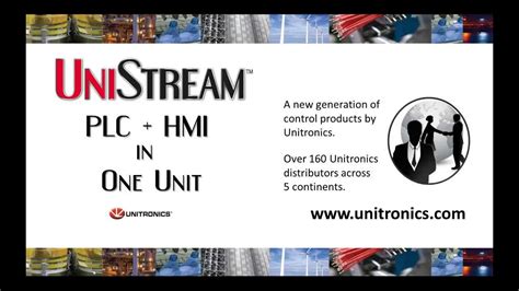 Introducing Unistream Plc Hmi All In One Controller By Unitronics