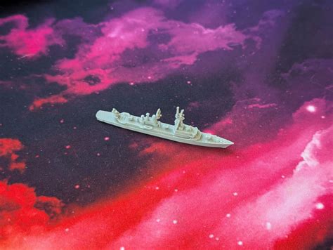 Us Charles F Adams Class Destroyer By Ghukeks Miniatures Wargaming3d