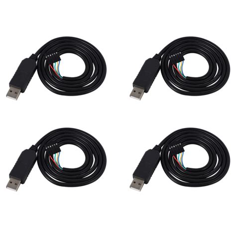 4x 6pin Ft232rl Ft232 Module For Usb To Ttl Uart Serial Wire Adapter Rs232 Download Cable Module