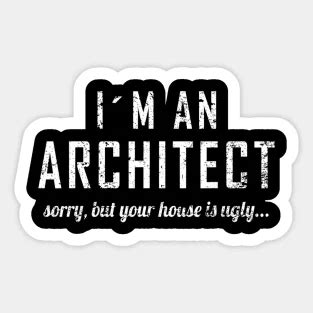 Im An Architect Sticker Funny Architect Design By Dubyshop