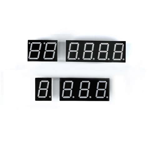 08 Inch 1 4bit Digital Tube Red Led Digit Display 7 Segment Common