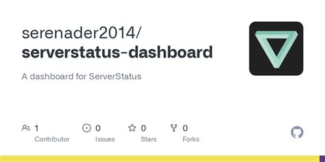 Github Serenader2014 Serverstatus Dashboard A Dashboard For Serverstatus