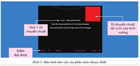 Tin Học Lớp 3 Bài 1 Làm Quen Với Phần Mềm Mouse Skills Trang 56 57 Cánh Diều Giải Tin Học