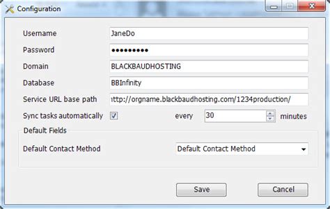 Outlook Plugin For Blackbaud Crm User Guide V12 Silicon Harbor