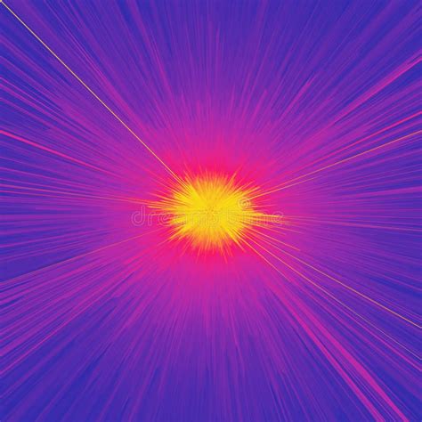 Background With Explosion Starburst Dynamic Lines Solar Or Starlight Emission 3d Futuristic