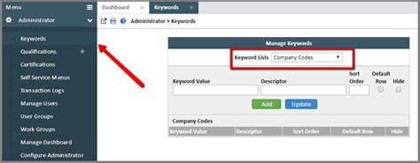 Adding And Mapping Company Codes Ecore Software Inc