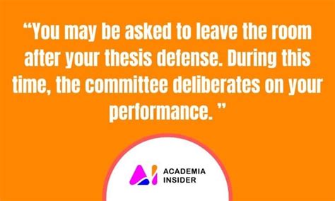 Defend A Thesis Prepare For Your Thesis Defense For Phd Academia Insider