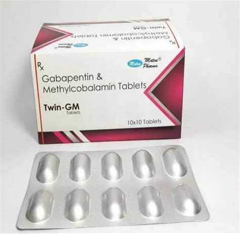 Gabapentin Methylcobalamine Tablet At ₹ 100 Stripe Gabapentin