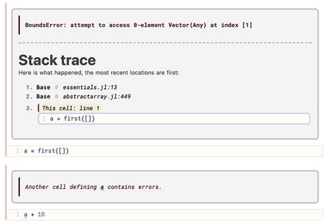 🧾 New Stack Traces In Pluto More Colorful Less Intimidating