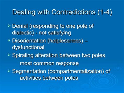 Relational Dialectics Ppt