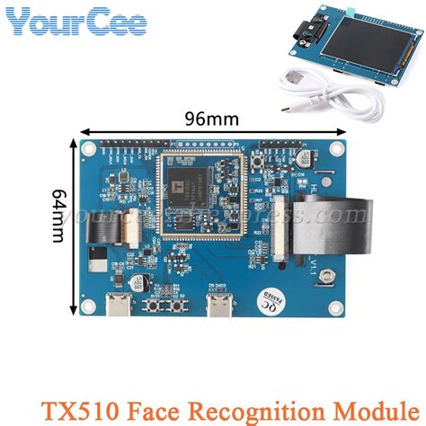 Tx510 Face Recognition Module 3d Camera Infrared Detection Recognition 5v 1a Development Board