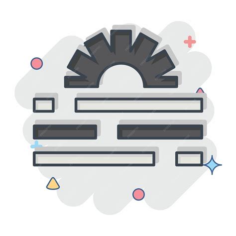 Premium Vector Icon Modification Related To Creative Concept Symbol Comic Stylesimple Illustration