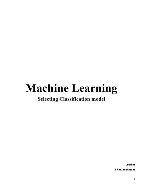 machine learning model pdf receiver operating characteristic