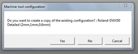 ExoCAM Tool Configuration Exocad