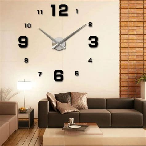Годинники настінні 3d Diy Clock New з цифрами Black 250 грн Інші товари для дому Немирів