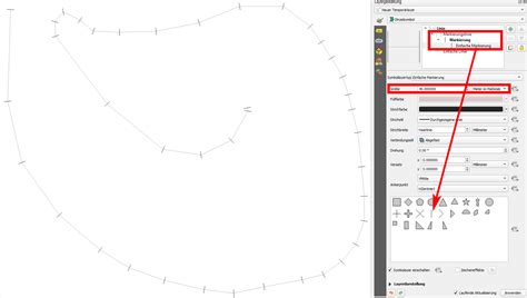 Point Creating Perpendicular Lines On Line Using Qgis Geographic Information Systems Stack