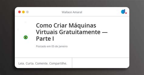 Como Criar Máquinas Virtuais Gratuitamente Parte I