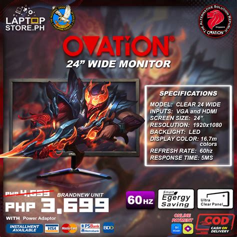 OVATION LED WIDE MONITOR Lazada PH