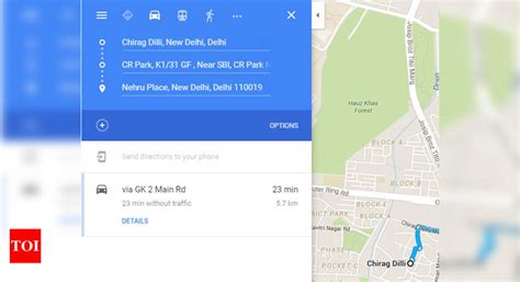 How To Add Multiple Destinations On Google Maps For Android Times Of India