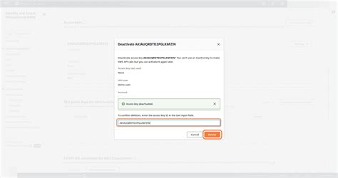 How To Remove The Access Key Of A User In Aws Kloudle Cloud Security